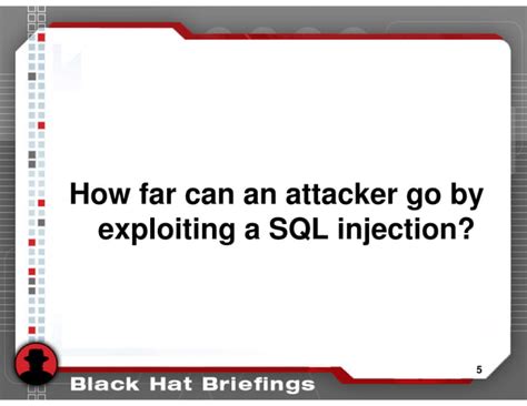 advanced sql injection to operating system full control slides