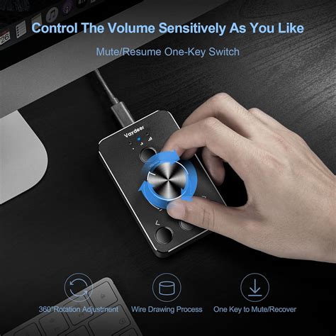 Vaydeer Usb Volume Control Knob User Manual