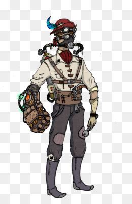 Steampunk Seni Garis Seni Gambar Png
