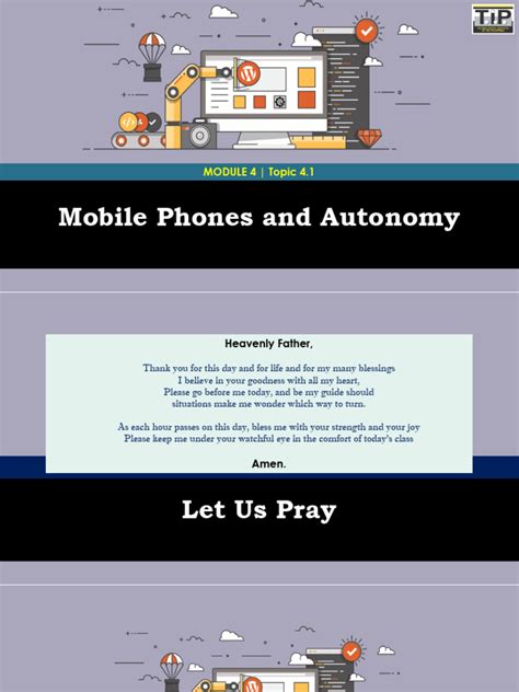 Topic 4 1 Mobile Phones And Autonomy Pdf Mobile Phones Mobile Technology