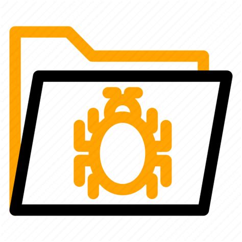 1 Malware Bug Virus Folder File Icon Download On Iconfinder