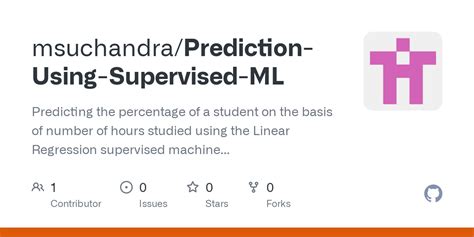 Github Msuchandra Prediction Using Supervised Ml Predicting The Percentage Of A Student On
