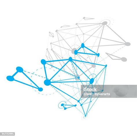 3 차원 설계 벡터 배경 막 추상 다각형 모양입니다 건설 산업 그림입니다 0명에 대한 스톡 벡터 아트 및 기타 이미지 0명 3차원 형태 가장자리 Istock
