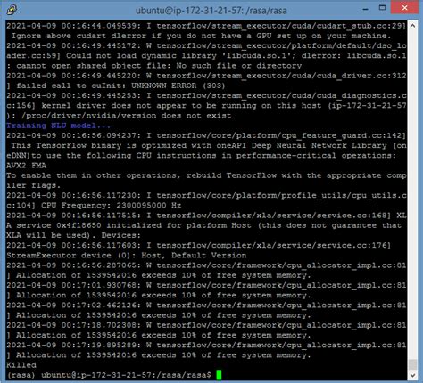 Configuring Rasa With Pre Trained Tensorflow Model Rasa Open Source