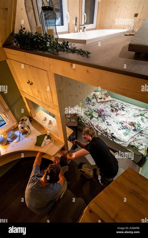 Tiny Houses Have Been Built In Stefan Diekmanns Carpentry Workshop In