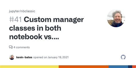 Custom Manager Classes In Both Notebook Vs Jupyter Server Issue Jupyter Nbclassic GitHub
