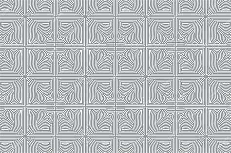 Premium Vector Abstract Geometric Seamless Pattern Background