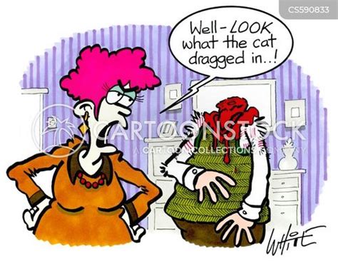 Angry Wife Cartoons And Comics Funny Pictures From Cartoonstock