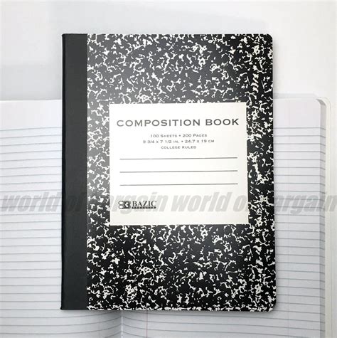 Composition Notebook College Ruled