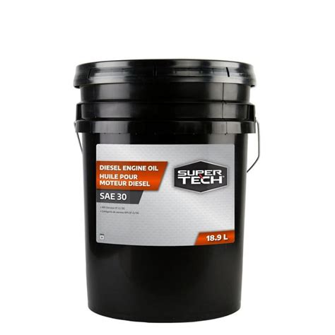 Super Tech Diesel Engine Oil Sae 30 Walmartca