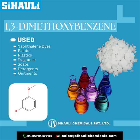 13 Dimethoxy Benzene Manufacturers In India Sihauli Chemicals