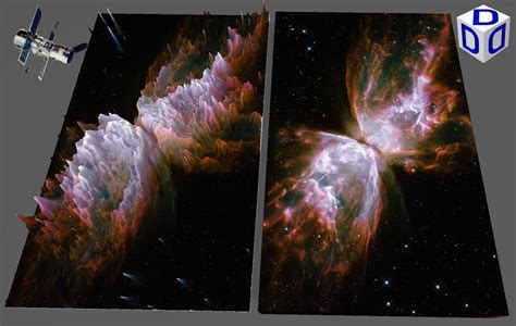 Hubble Deep Sky Object 3d Software Analysis 3d Model 3d Printable