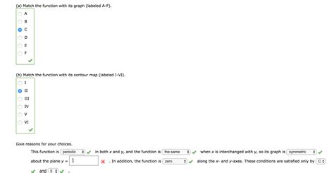 solved a match the function with its graph labeled a f o