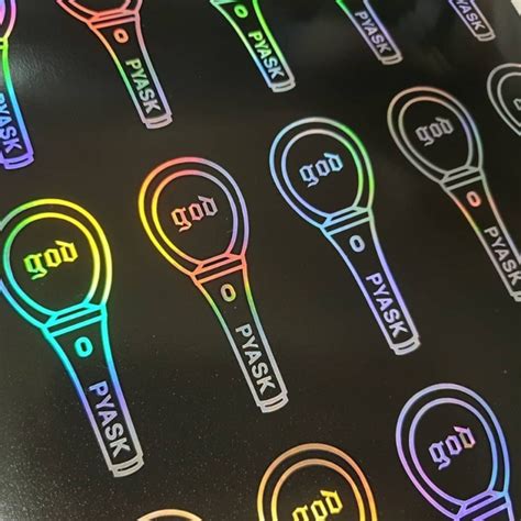 홀로그램스티커 지오디 응원봉 스티커 제작 네이버 블로그 홀로그램스티커 지오디 응원봉 스티커 제작 네이버 블로그