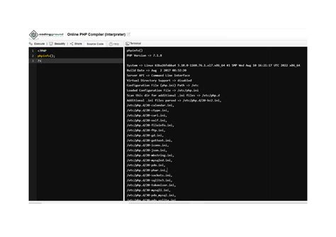 Index Php Codingground Online PHP Compiler Interpreter Execute Beautify Go Share Source