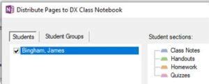 Microsoft OneNote Setting Up A Class Notebook Via Blackboard MS Teams And OneNote App E