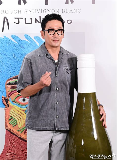 하정우 와인 사랑꾼[엑s Hd포토]