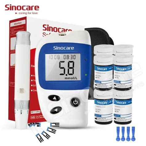 Sincoare Non Invasive Glucose Meter Glucometer Device Blood Glucose