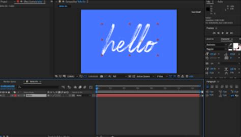How To Use Write On Text Effect With Adobe After Effects