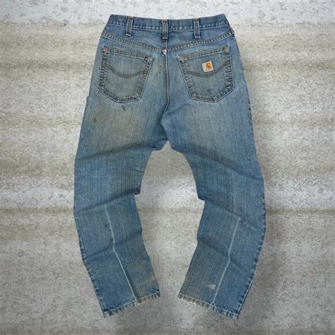 Carhartt Jeans Vintage 9s Carhartt Jeans 34x30 Relaxed Fit Light