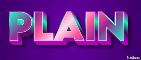 Plain Purple Green And Pink 3d Text Effect Generator Plain Purple Green And Pink 3d Text Effect Generator