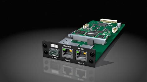 MILAN SRC IO MILAN Stream Audio Network Module
