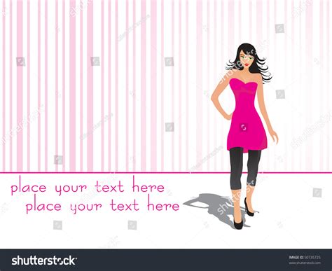 Abstract Simple Background Sexy Girl Effect Stock Vector Royalty Free 50735725 Shutterstock