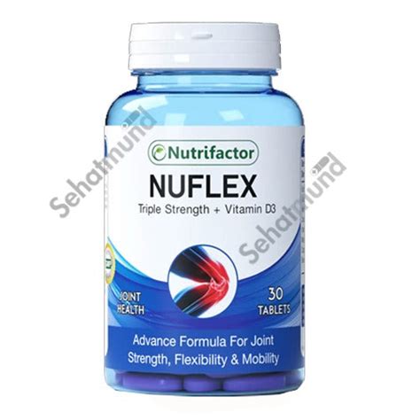 Nutrifactor Nuflex Tablets Sehatmund Online Medicine