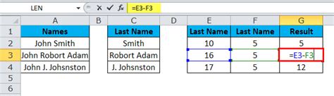 Len In Excel Formula Examples How To Use Len Function In Excel