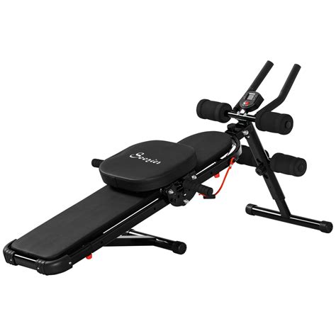 Soozier Multi Workout Ab Machine Foldable Ab Workout Equipment Sit Up
