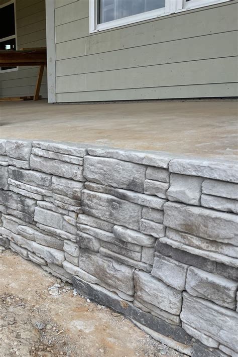 Stone Base Granite Facade