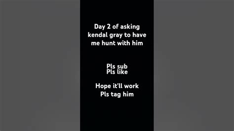 Kendall Gray Youtube