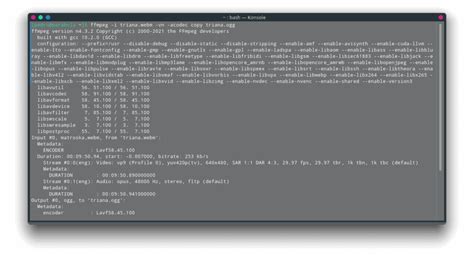 คำสั่ง Ffmpeg บน Linux ตัวอย่างการใช้งานจริงและการแปลงรูปแบบ
