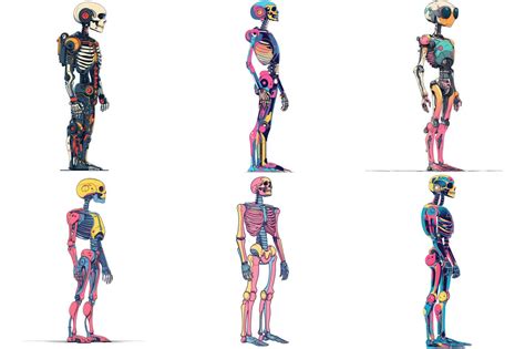 Skeleton Robot Graphic By Ai Graphic Design Bundle · Creative Fabrica