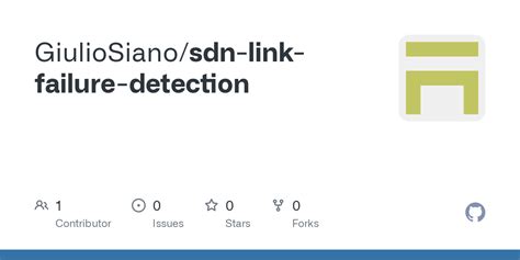 Github Giuliosiano Sdn Link Failure Detection