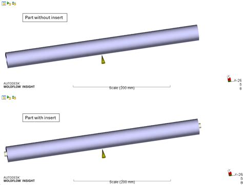 Solved Deflection In Insert Molding Autodesk Community
