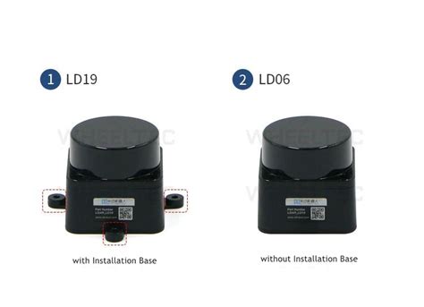 Wheeltec Ld19 Lidar Intelligent Robot Laser Radar With Serial Port Adapter Board Ros1 2 Tof