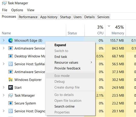 How To Enable Eco Mode For Apps On Windows Beebom