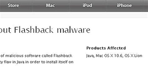Apple Working Towards Flashback Solution Sg