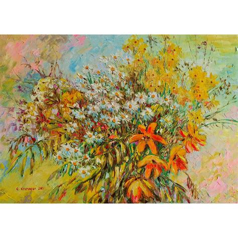 Купить картину Цветочная мелодия в Москве от художника Круглова Ирина