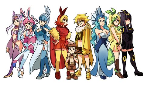 Sexy Pokemon Eevee Evolutions