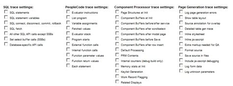 Application Tracing Peoplesoft Wiki