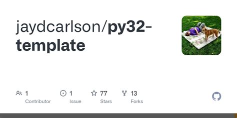 github jaydcarlson py32 template