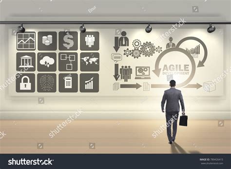 Businessman Agile Software Development Concept Stock Photo Shutterstock