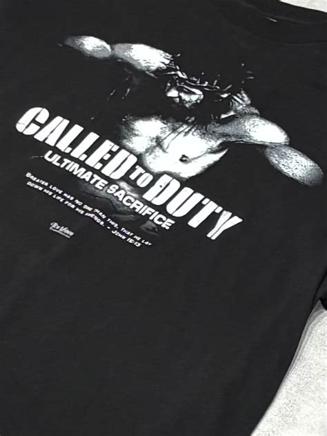 00s Jesus Called To Duty Ultimate Sacrifice Cod Parody Game Delta Xl T