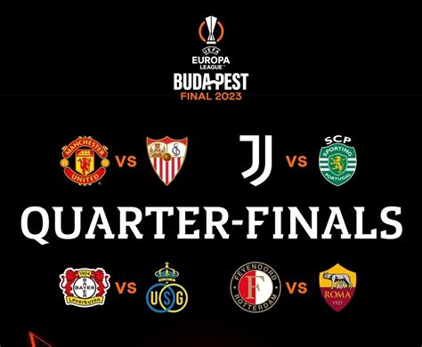 맨유 세비야와 유로파리그 8강 격돌이기면 유벤투스 만날 가능성 오피셜