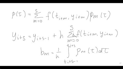 Understanding The Order And Convergence Of Multistep Methods Galaxy Ai
