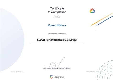 Komal Mishra On Linkedin Cybersecurity Soar Professionaldevelopment