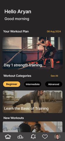 Fitness App Ui Ux Design Figma