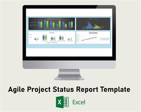 Agile Project Status Report Template Project Status Report Report Dashboard Report Template